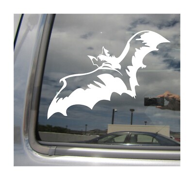 Flying Bat - Vampire Gothic - Car Bumper Laptop Window Vinyl Decal ...