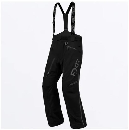 New FXR Men's Helium Lite Snow Pant Bib - Black - Multiple Sizes ...