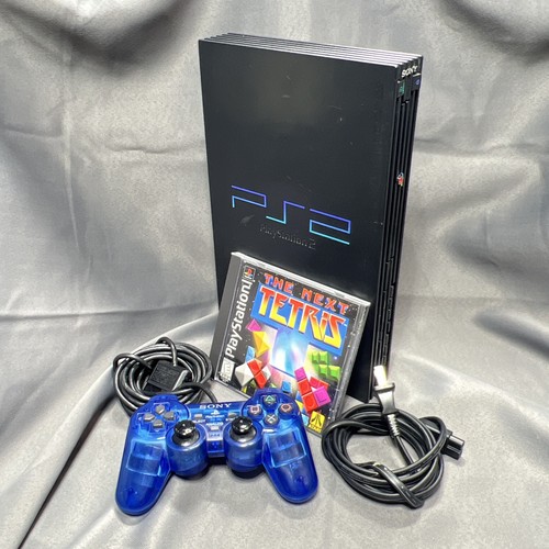 Sony PlayStation 2 PS2 Console SCPH-39001 Controller Next Tetris No AV ...