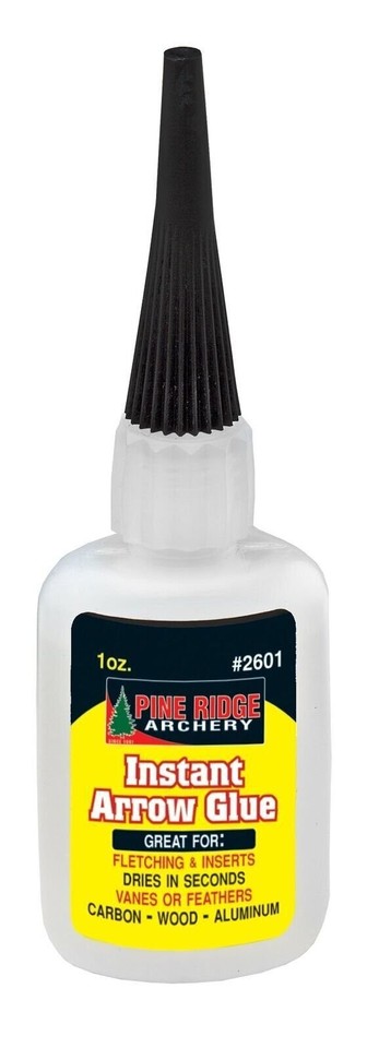 Pine Ridge Archery Instant Arrow Glue, The Best Fletching Adhesive for ...
