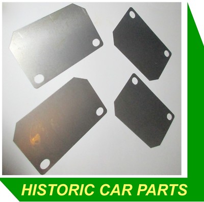 Triumph TR4A 1965-67 - DISC BRAKE PAD ANTI SQUEAL PLATES (SPLIT Caliper ...