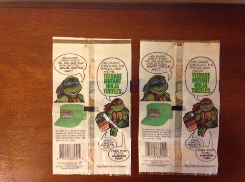 TMNT ROLETS PORK RINDS RARE TEENAGE MUTANT NINJA TURTLES MOVIE 1990 ...