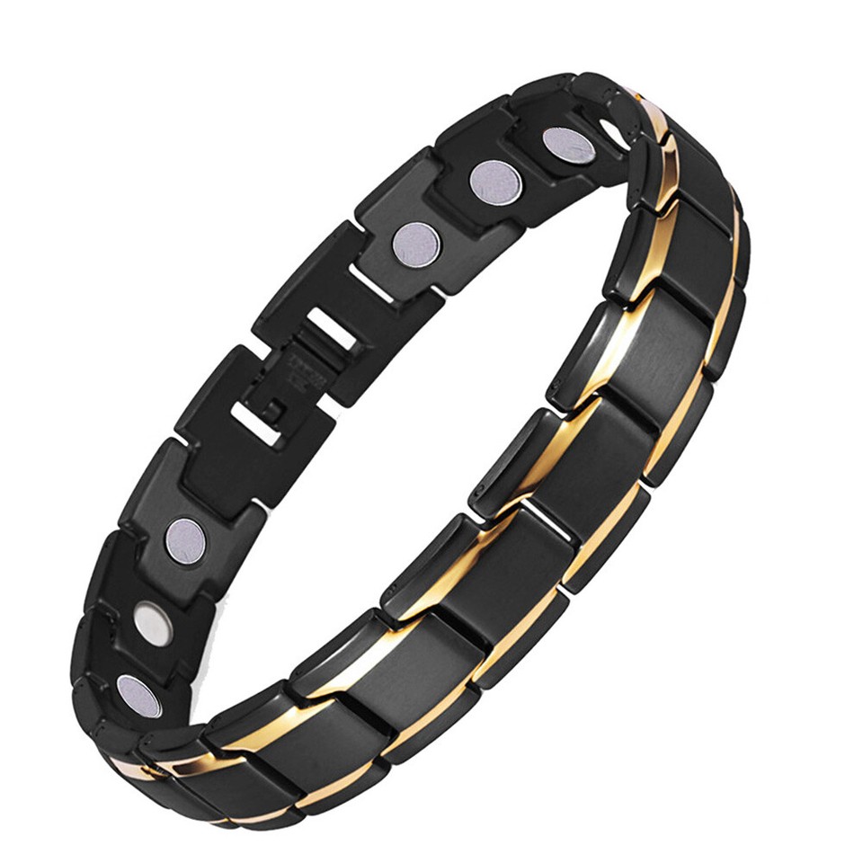 Gorgeous Magnetic Bracelet Therapy Balance Energy Arthritis Pain Relief ...