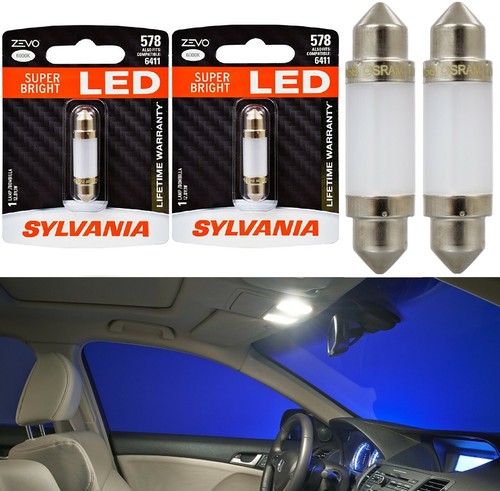 Sylvania ZEVO LED Light 578 White 6000K Two Bulbs Step Door Replacement ...