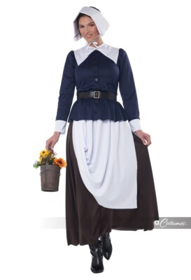 California Costumes 5023-003 Women Mayflower Pioneer School Play ...