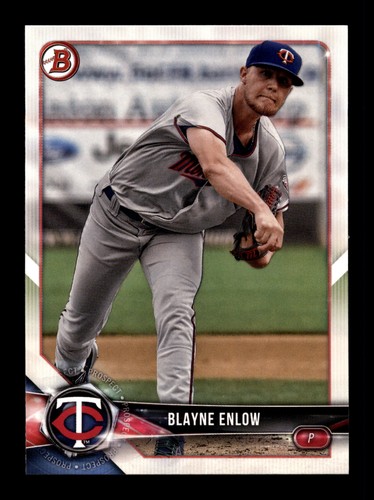2018 Bowman Draft #BD-10 Blayne Enlow Minnesota Twins | eBay