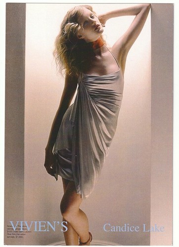 CANDICE LAKE AUSTRALIAN FASHION MODEL AGENCY HEADSHOT CARD | eBay