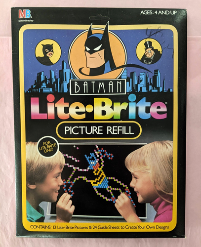 Batman Lite Brite Refill Unopened Robin Joker Penguin Catwoman Milton ...