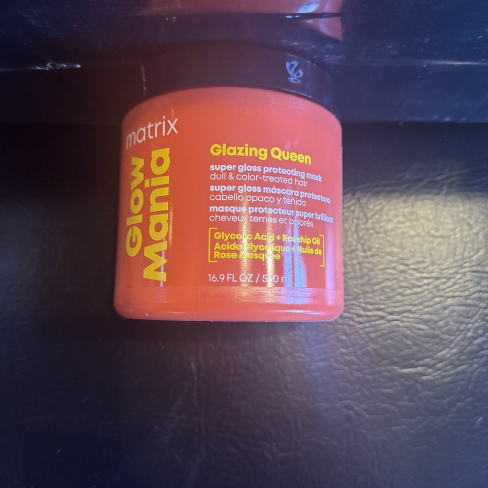 MATRIX GLOW MANIA GLAZING QUEEN SUPER GLOSS PROTECTING MASK, DULL HAIR ...