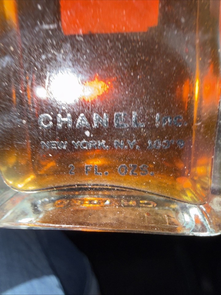 Vintage Chanel No 5 Eau De Cologne 3oz Splash Bottle | eBay