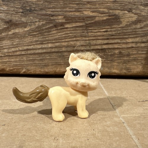 Polly Pocket Tan Beige White Puppy Dog Pretend Play Toy Figure Real ...