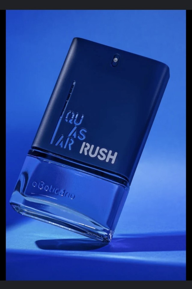 Boticario Quasar Rush EAU DE TOILETTE, 100ml/3.4oz,Brazil,New Sealed | eBay
