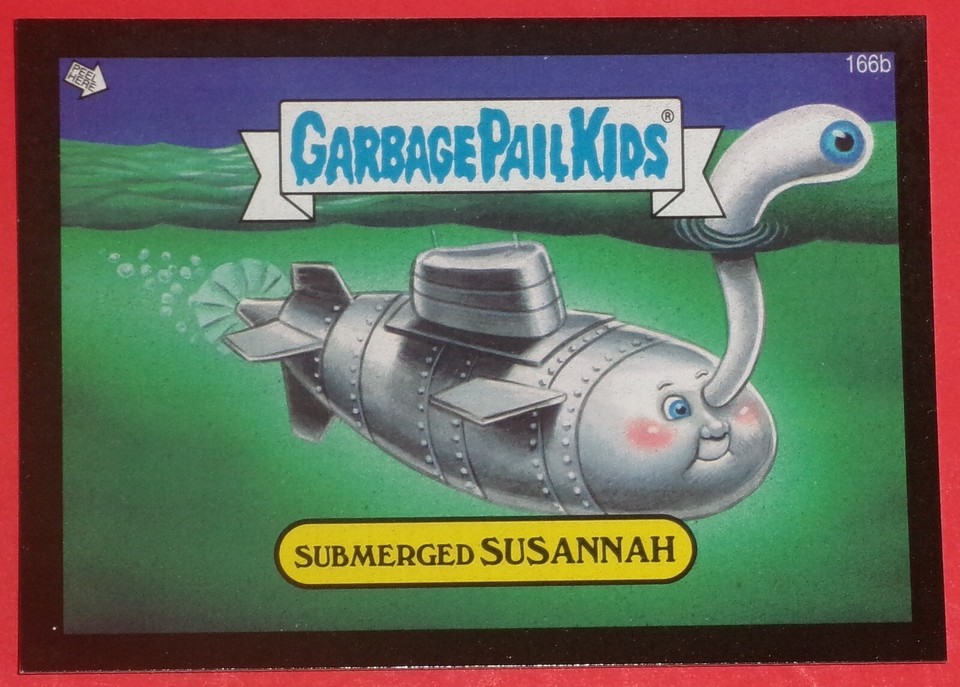 2013 Garbage Pail Kids Mini Submerged Susannah Rainbow Printing Plates ...