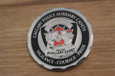 Calgary Police Auxiliary Cadets Challenge Coin | eBay