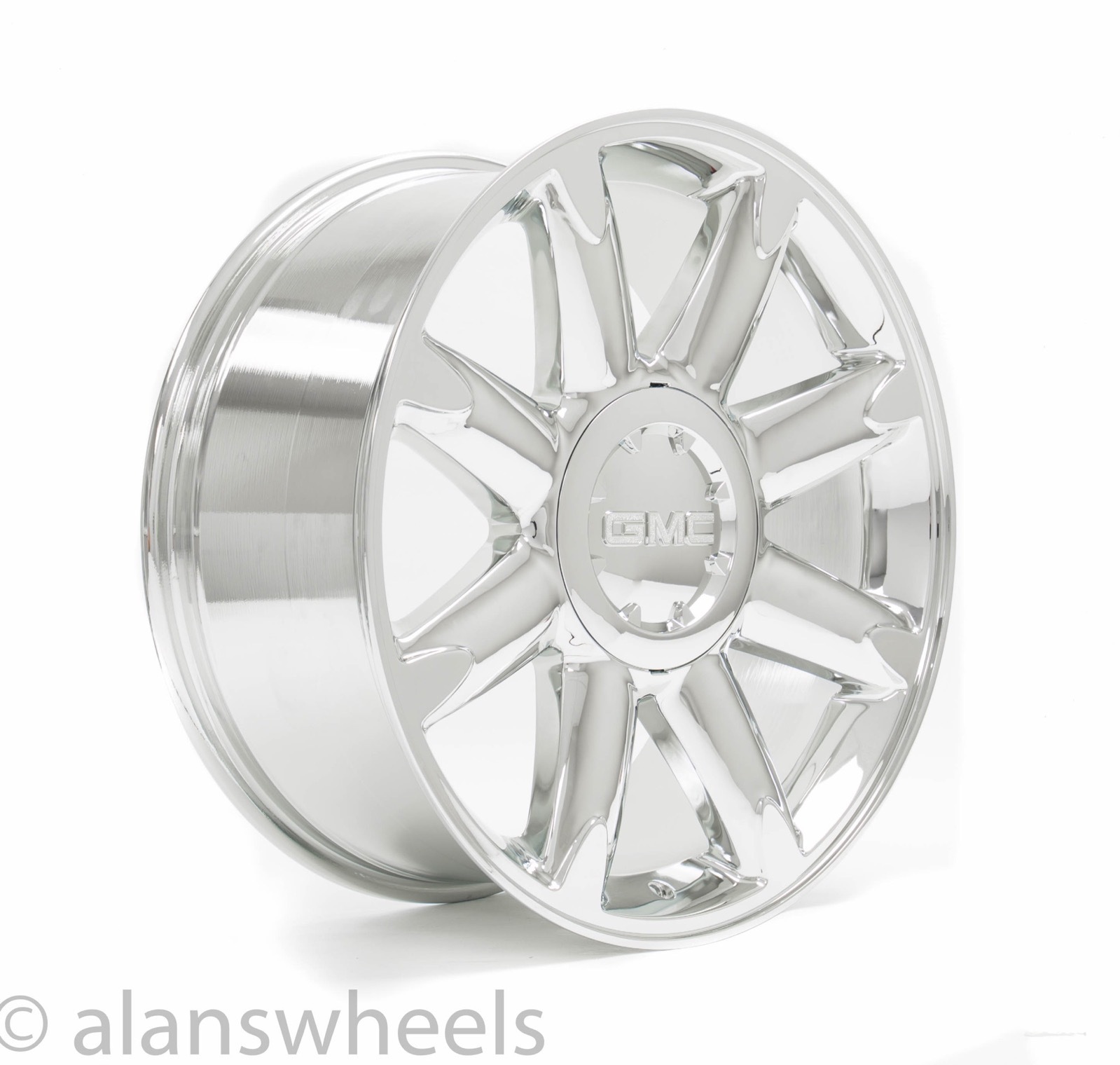 4 20" GMC Sierra Yukon Denali Chrome Wheels Rims | 6x139.7 Bolt Pattern ...