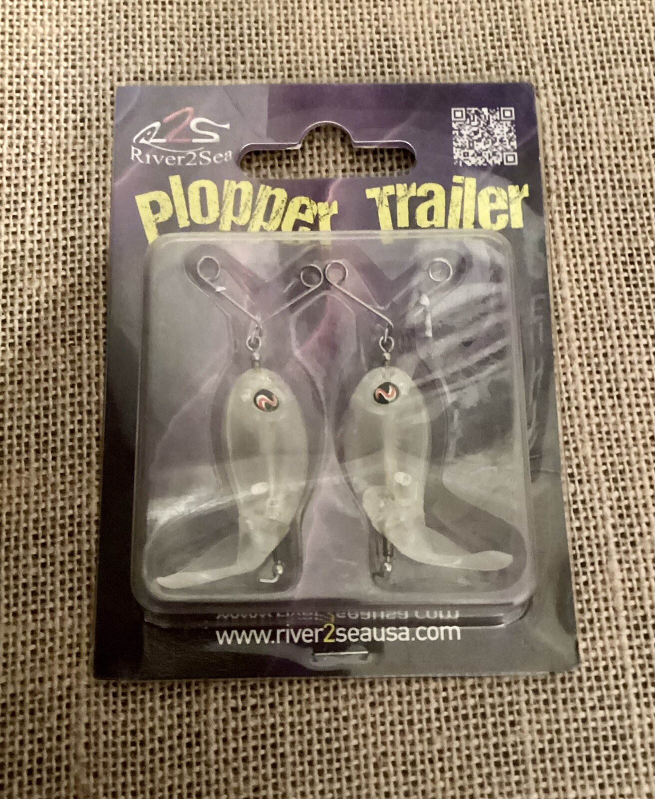 River2Sea Plopper Trailer Lure Accessory Bass Fishing Hollow Body Frogs ...