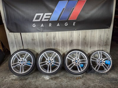 2008-2013 BMW E82 E88 135 18x8.5 18x7.5 Dual Spoke Style 261 Wheels ...