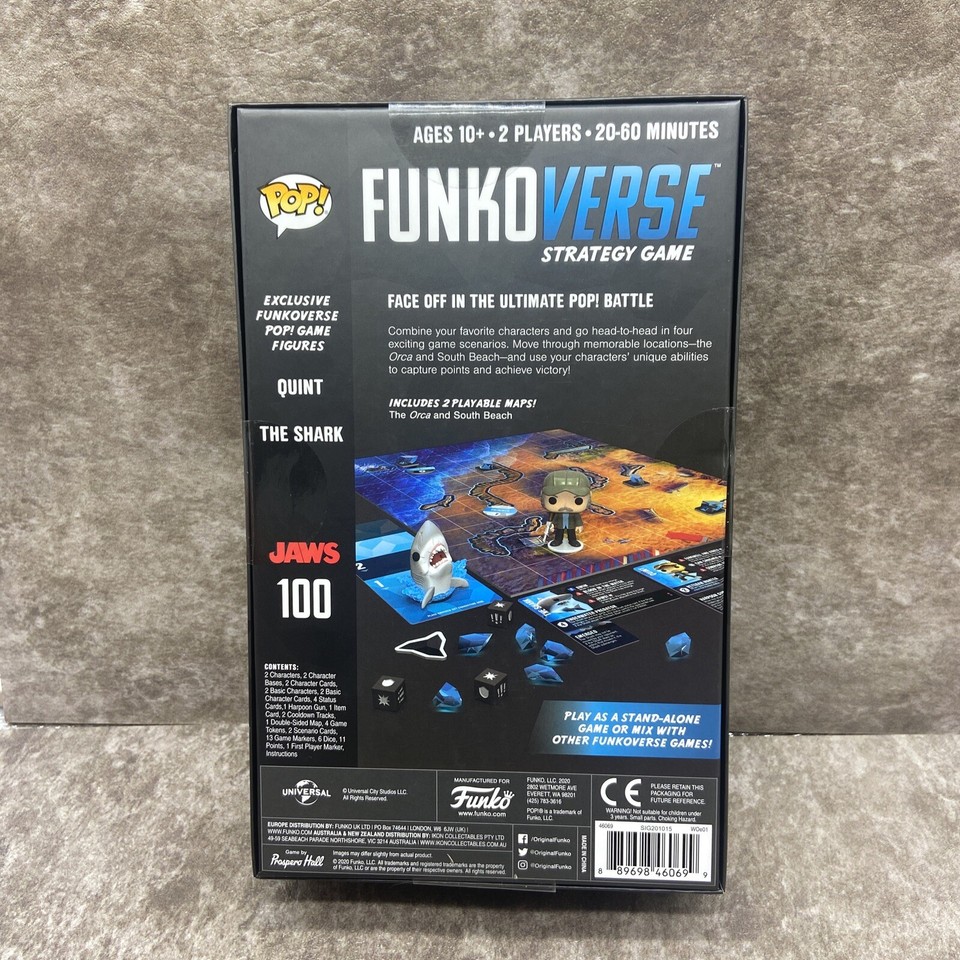 FunkoVerse Jaws 100 Strategy Game Chase Bloody Limited Edition Funko ...