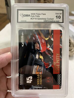 2008 Press Pass Speedway Cockpit Kyle Petty #CP18 GMA 10 | eBay