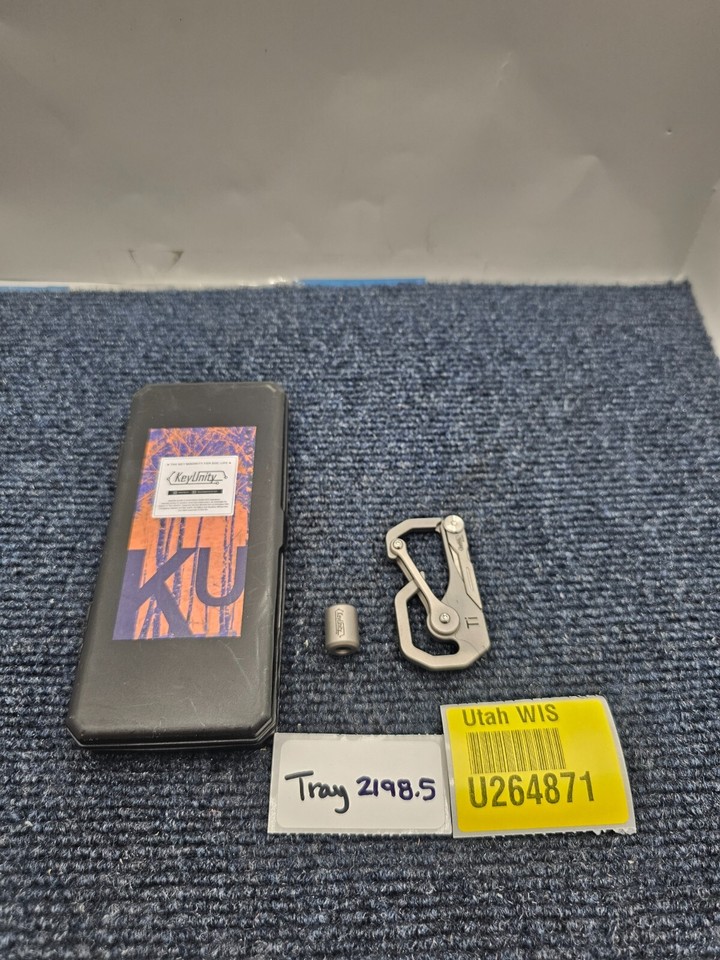 KeyUnity Ku00 Titanium Carabiner Keychain Tool Multitool | eBay