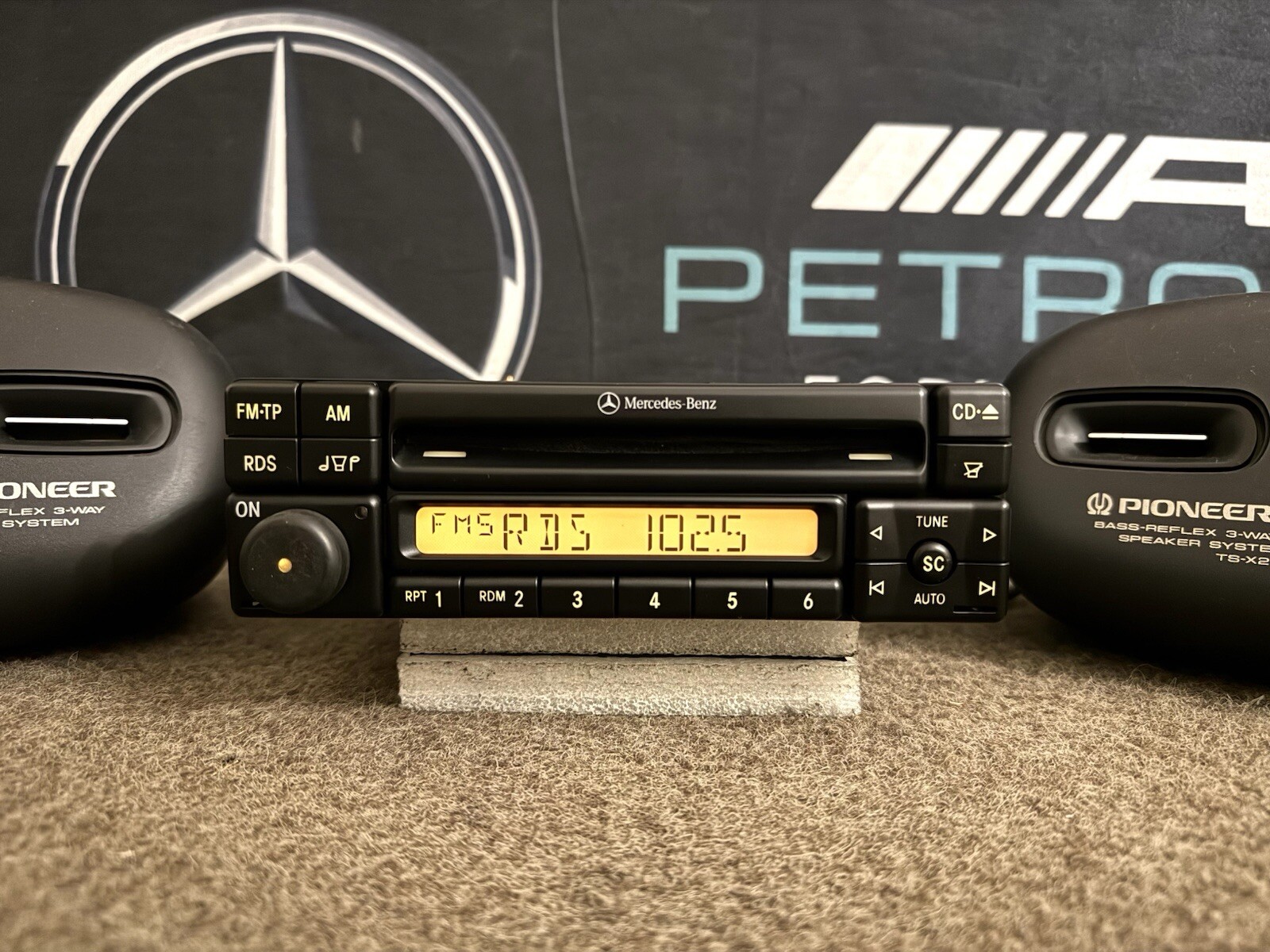 OEM Mercedes-Benz Becker Alpine MF2297 Car Radio CD Receiver W210 W202 ...