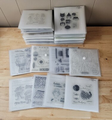 CTMH MY ACRYLIX STAMP SETS Holiday-Seasons-Events-Nature-Occasions You ...