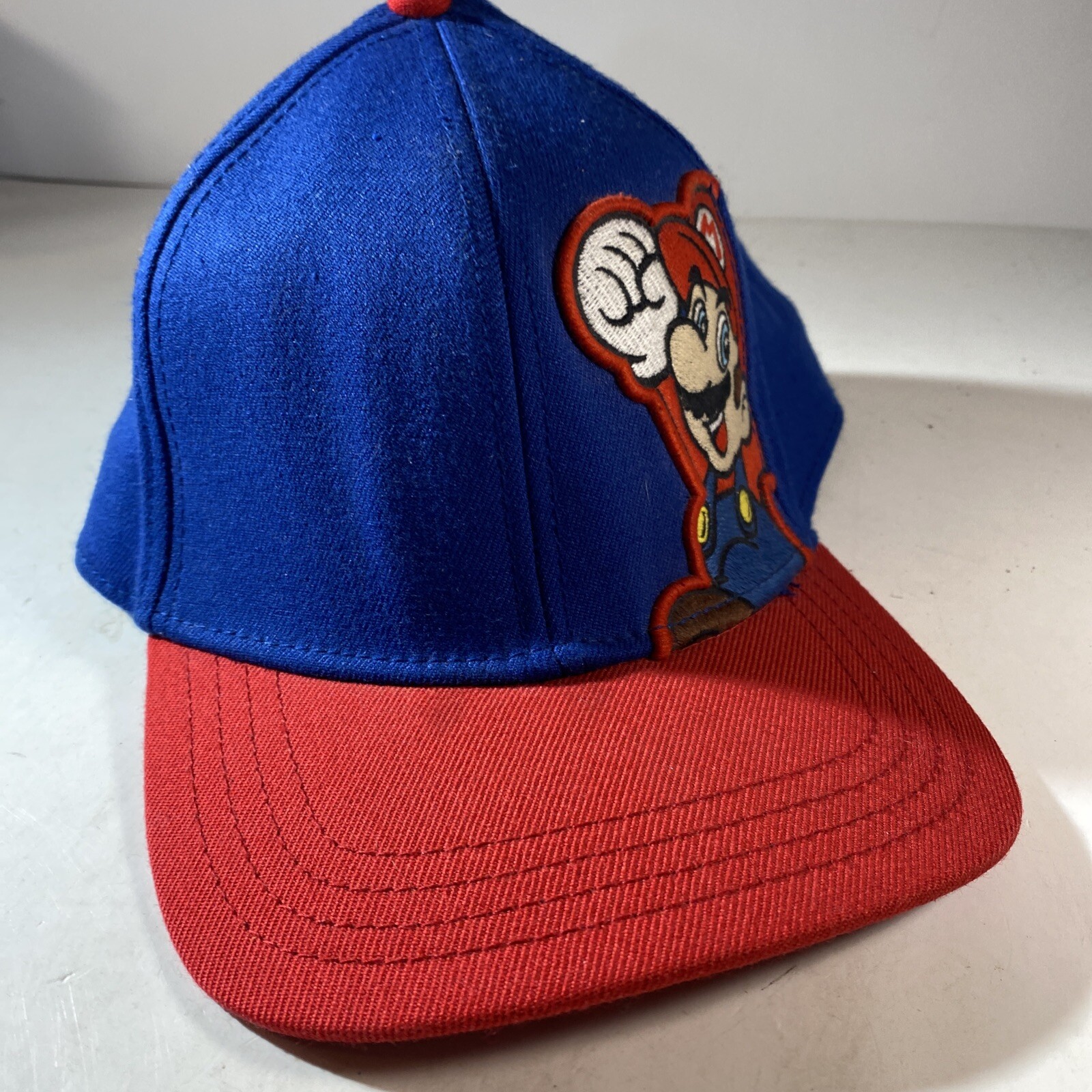 Super Mario Bros Fitted Mens Adjustable Cap Officiall… - Gem
