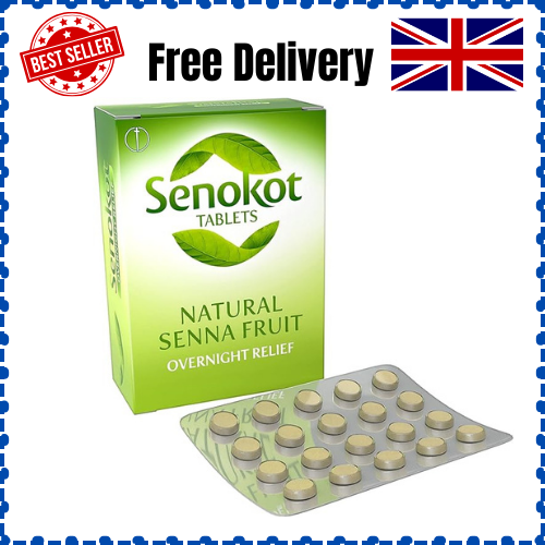 Senokot 7.5mg Tablets, Gentle Constipation Relief, Laxative, Adults ...