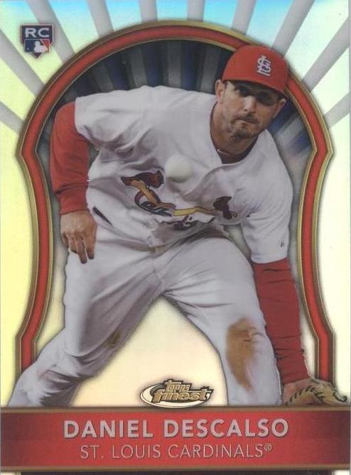 2011 Topps Finest - Daniel Descalso #100 Refractor /549 (RC) for sale ...
