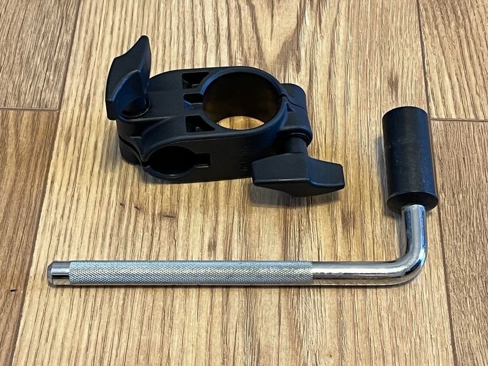 🥁🐀 ROLAND MDH TOM HOLDERS WITH L ARMS / PLEASE READ THE LISTING 🥁3 ...