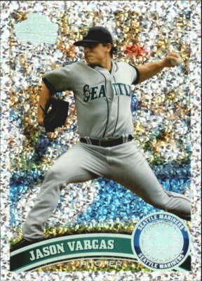 JASON VARGAS 2011 TOPPS DIAMOND ANNIVERSARY #237 MARINERS (BOX 43) ID ...