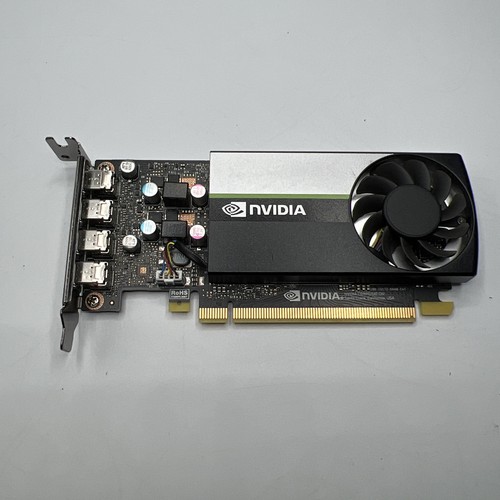 NVIDIA T600 4GB GDDR6 GPU Low Profile Bracket 4x MINI Displayport | eBay