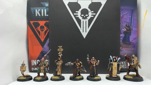 GAMES WORKSHOP WH40K KILL TEAM IMPERIAL INQUISITORIAL AGENTS AMAZING PAINT JOB!! | eBay