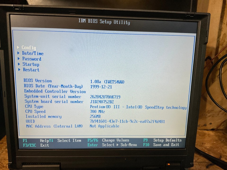 Rare IBM Thinkpad A20m intel pentium lll 256MB RAM -Windows XP Pro | eBay