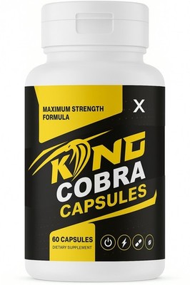 King Cobra Capsules Extra Strength Formula Support Men's Vitality ...