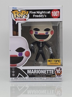 Funko Pop Games 1007 Marionette FNAF Five Nights At Freddy's Hot Topic ...