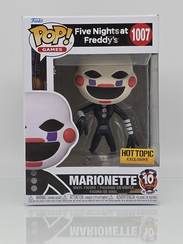 Funko Pop Games 1007 Marionette FNAF Five Nights At Freddy's Hot Topic ...
