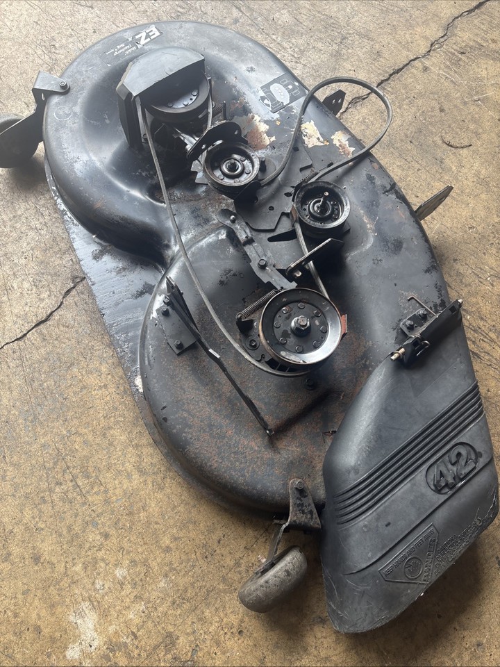 CRAFTSMAN LT1000 LT2000 42" COMPLETE MOWER DECK See All Pictures | eBay