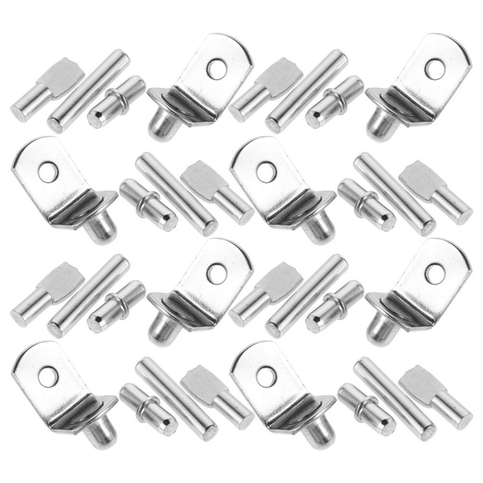 Metal Shelf Support Nails Kitchen Clips Cupboard Supports Locking Pin ...