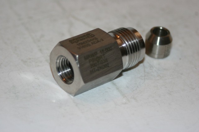 Parker Autoclave Engineers 15MX94K8 Adapter Fitting 15000 PSI () for ...