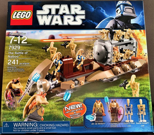 Lego Star Wars 7929 The Battle of Naboo New Sealed Jar Jar Binks ...