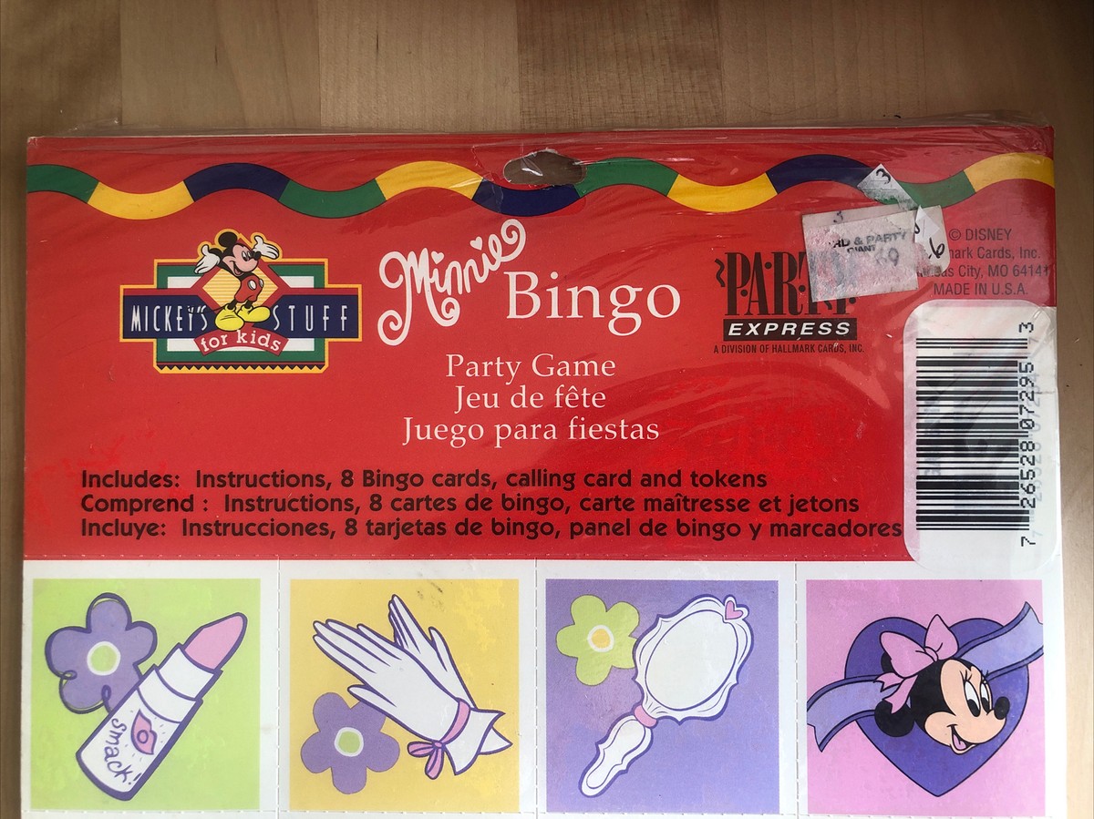 Tarjetas De Bingo De Mickey Mouse Amazon.com: Eureka Disney Mickey