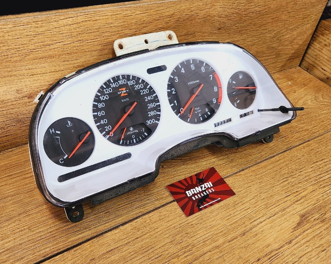 NISSAN 300ZX Z32 TWIN TURBO SERIES 1 JDM Z SPORT SPEEDO CLUSTER 300KMH ...