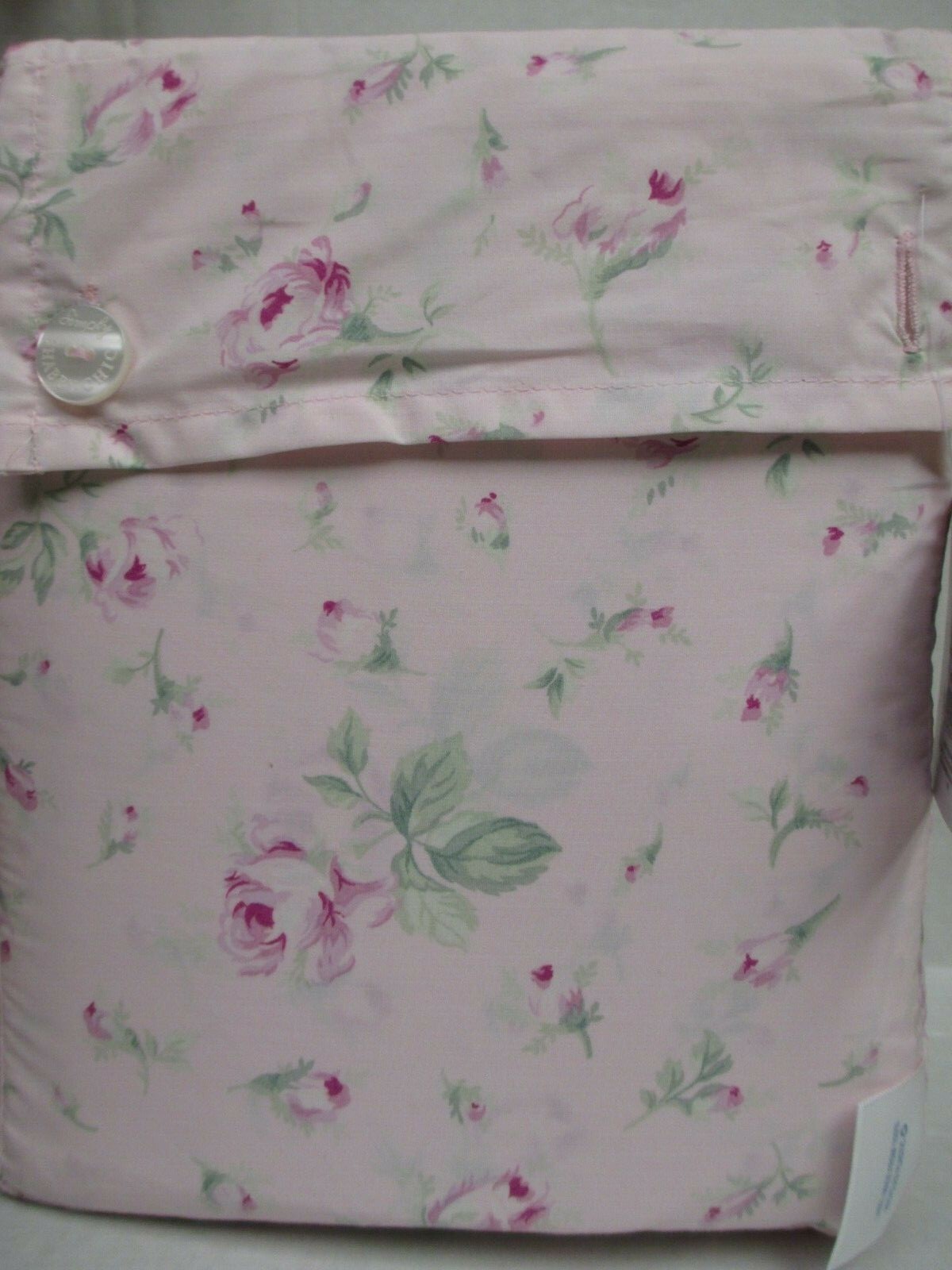 Simply Shabby Chic Antique Garden Pink Green Rose Rosebud Sheet Set ...