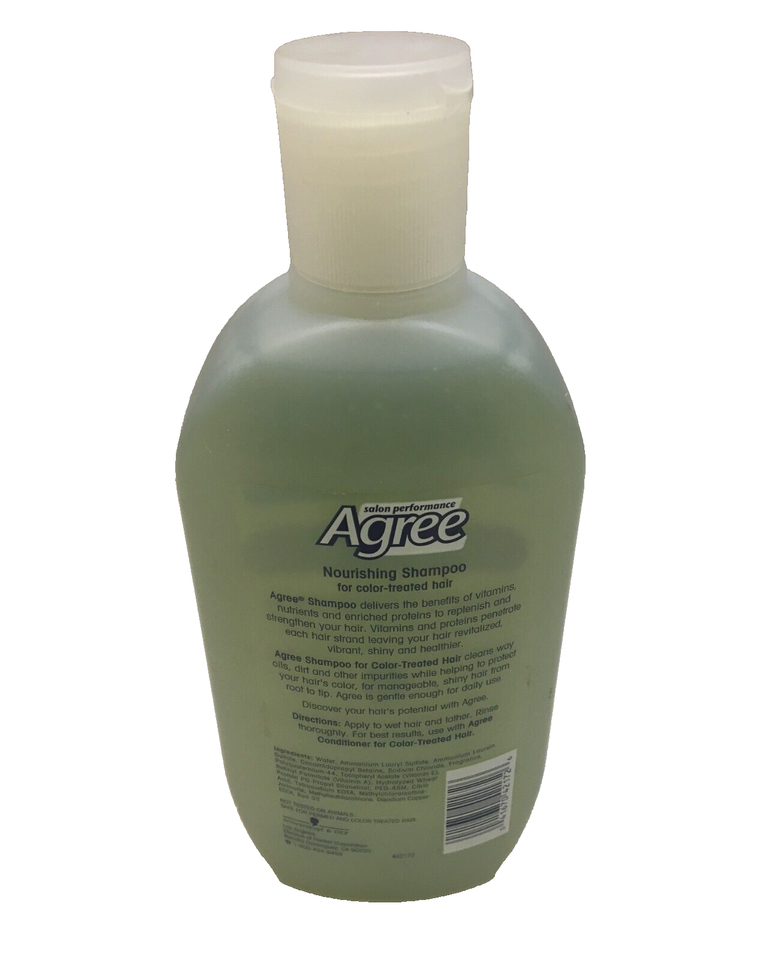 Agree Nourishing Shampoo For Color Treated Permed Hair 15.4 Fl Oz ...