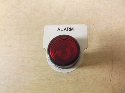 Baco Controls S20SA/SB Indicator Pilot Light Red w/ Alarm Bezel *FREE ...