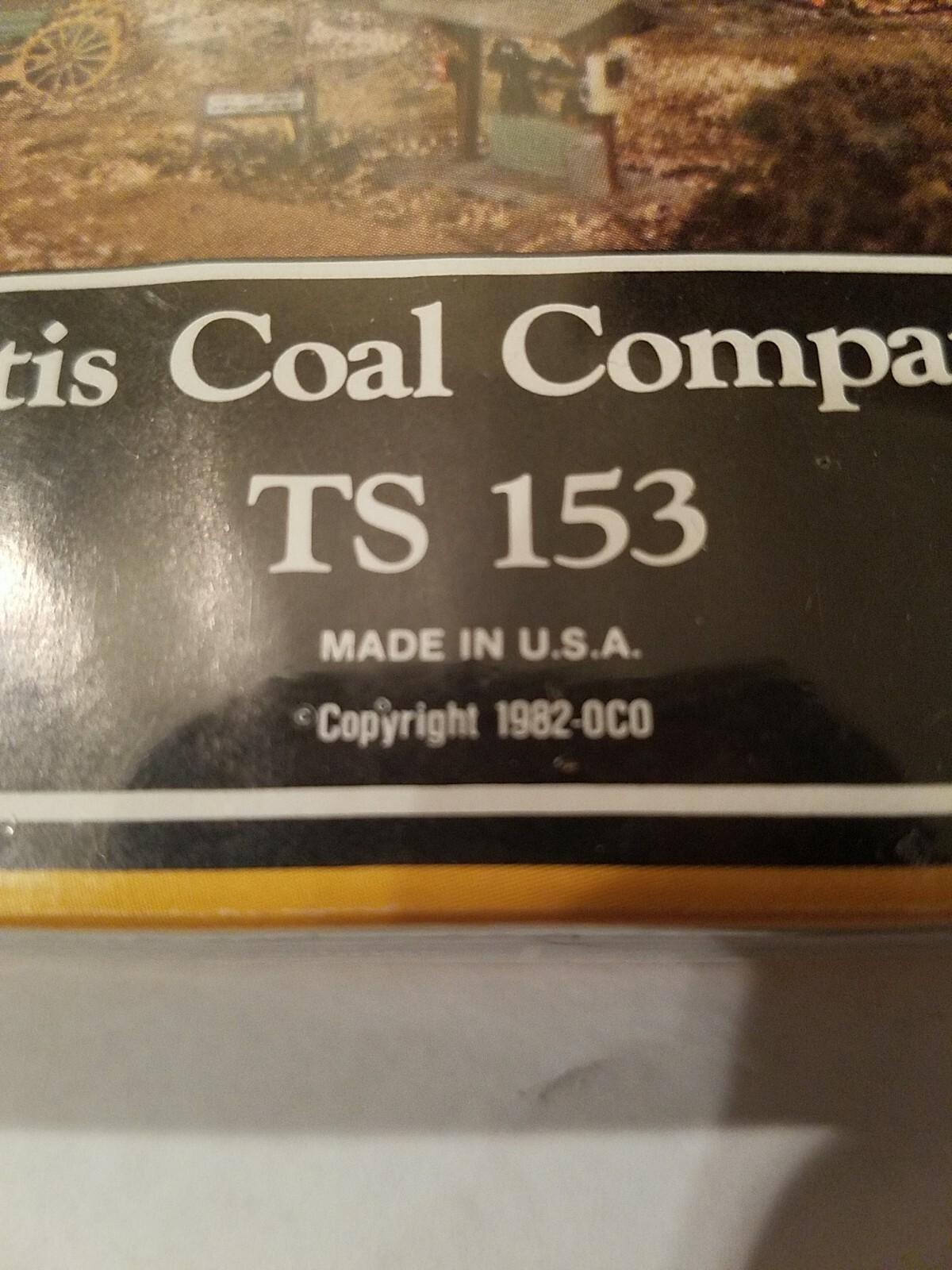 1982 Woodland Scenics HO Trackside Scenes Otis Coal Company Building ...