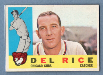 1960 Topps #248 Del Rice EX GO550 | eBay