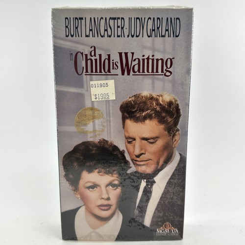 A Child is Waiting 1963 VHS 1990 Burt Lancaster, Judy Garland, Steven ...