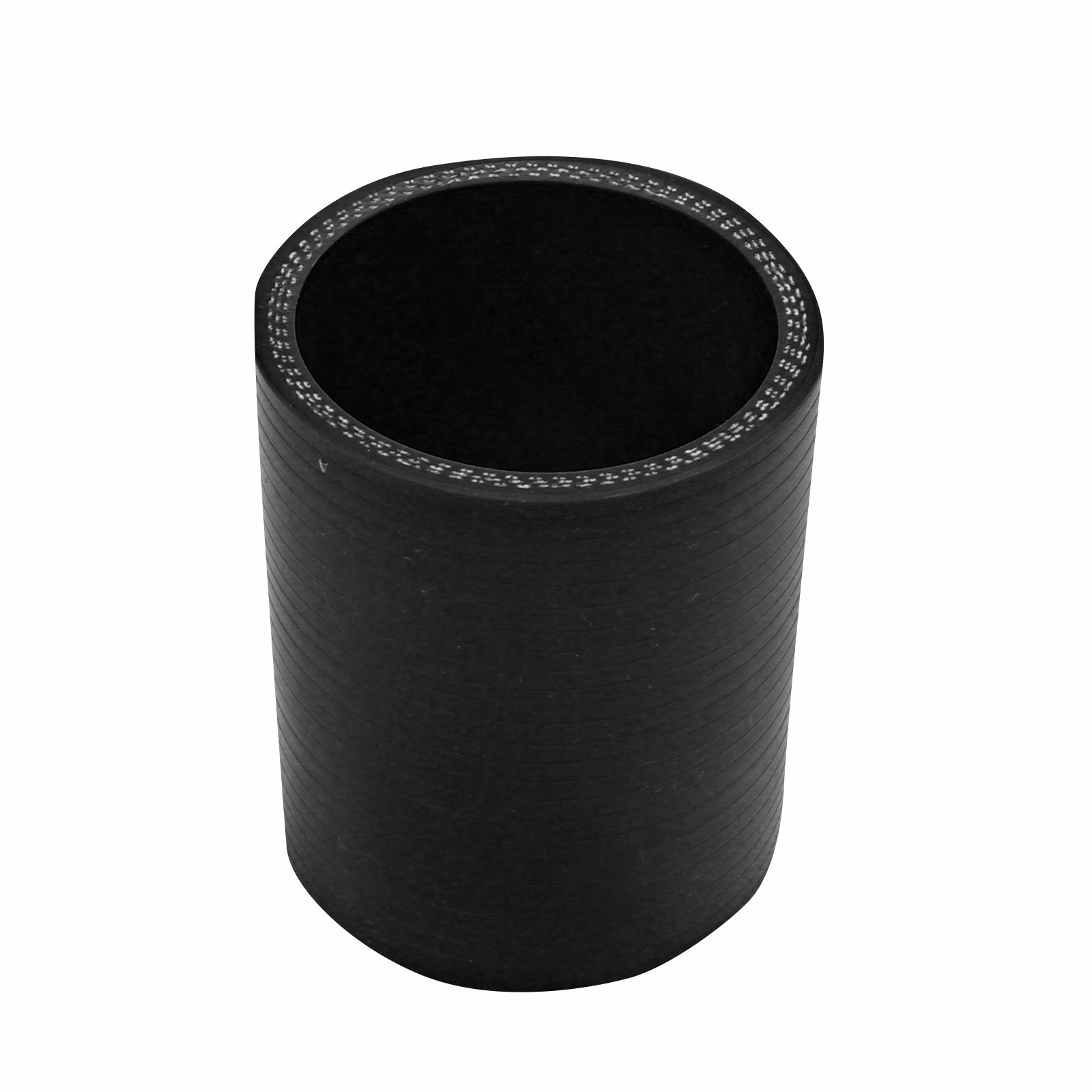 Black 2 1/4" 2.25" Straight silicone hose 57mm Intercooler Coupler ...
